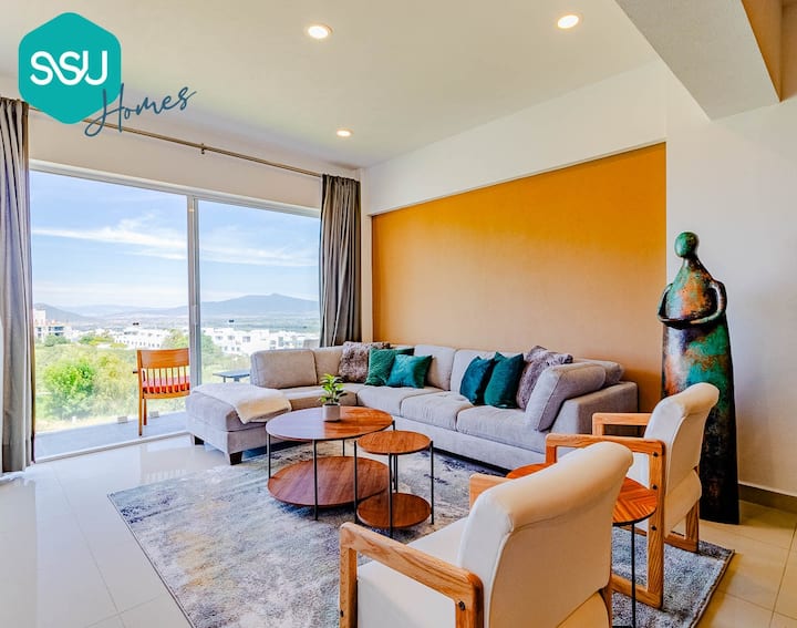 Lagos View Golf Apartment 3 Rooms - Querétaro