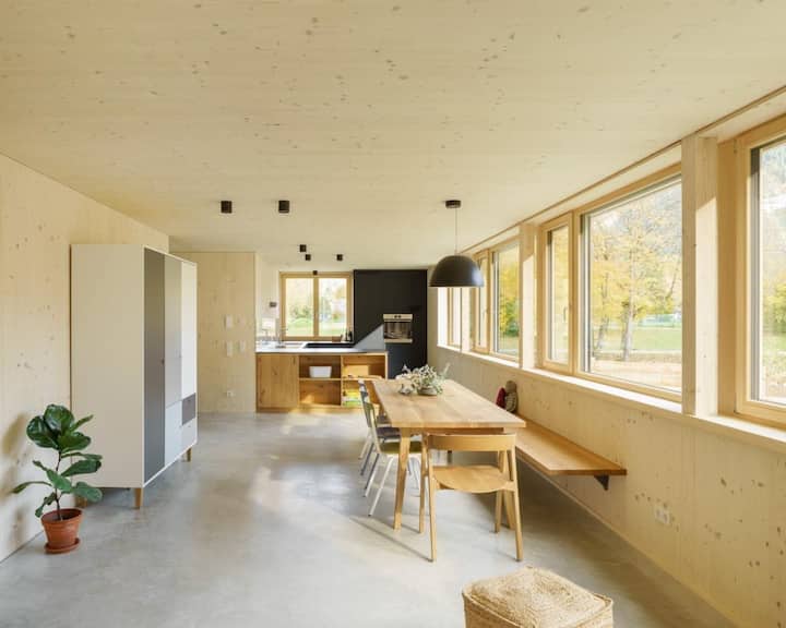 Ferienwohnung Bergufer Erdgeschoß – Bis Zu 4 Perso - Oberammergau