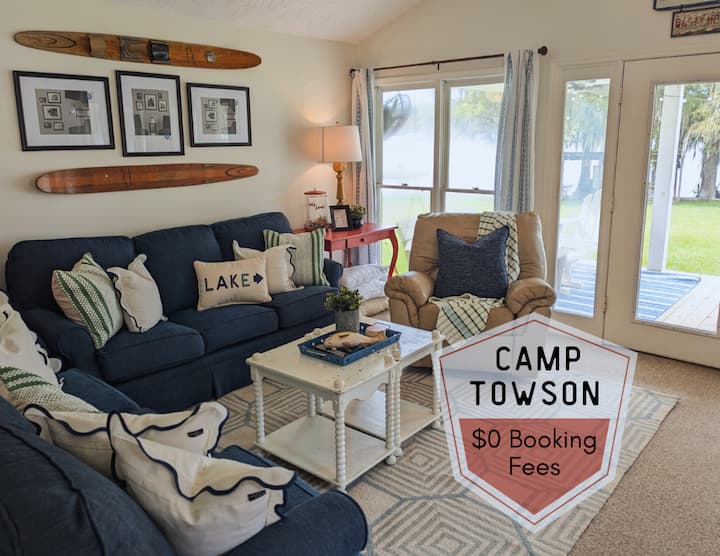 Peaceful Lakefront Cabin W/ Private Dock & Sunset - Lake Blackshear, GA