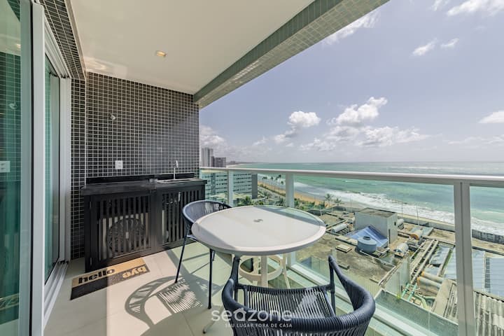 Sea View Studio On The Edge Of Maceió Rsr0812 - Maceió