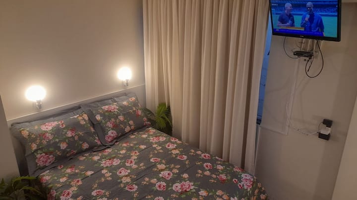 Studio Compacto, 15m², Climatizado, Wifi , Centro - Piratuba