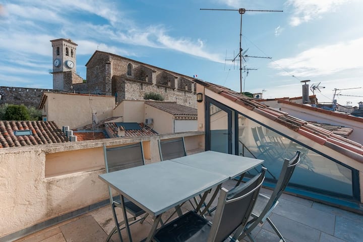 Maison Julia: Central, Rooftop, 10mn Palais&plage - Cannes