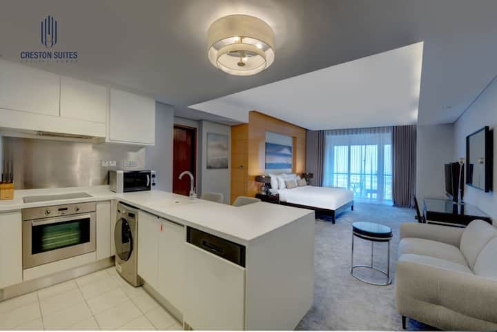 High Floor Studio | Balcony + Dubai Mall Access - Dubái