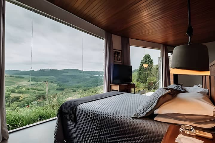 Casa Três Marias Vista Linda E Conforto No Vale - Bento Gonçalves