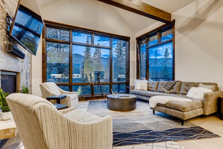 Luxury Mountain Home, Hottub, Gondolaaccess, Views - Breckenridge, CO