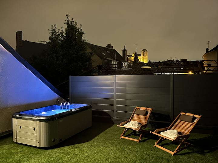 Une Nuit Sous Les éToiles - Jacuzzi - 2 Pers - Le Mans