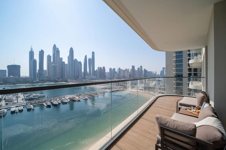 Premium 2br W/ Partial Sea & Marina Skyline Views! - Dubaï