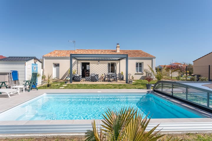 Maison Salorge - Piscine Privée - Jard-sur-Mer