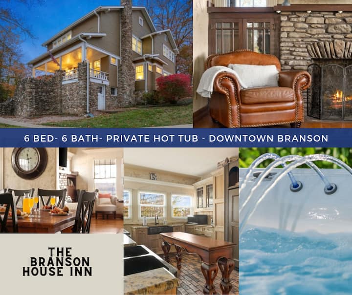 6 Bedroom Close To The Branson Landing! Hot Tub! - Branson