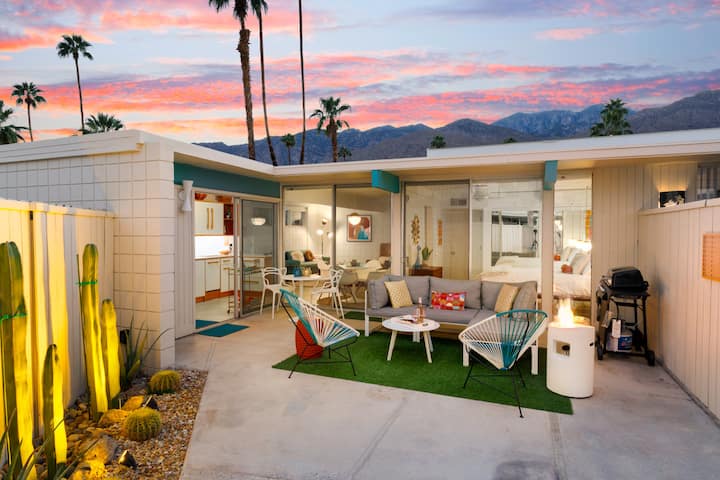 Renovated, Luxe Mid-century Ocotillo Gem W/patio - Palm Springs, CA