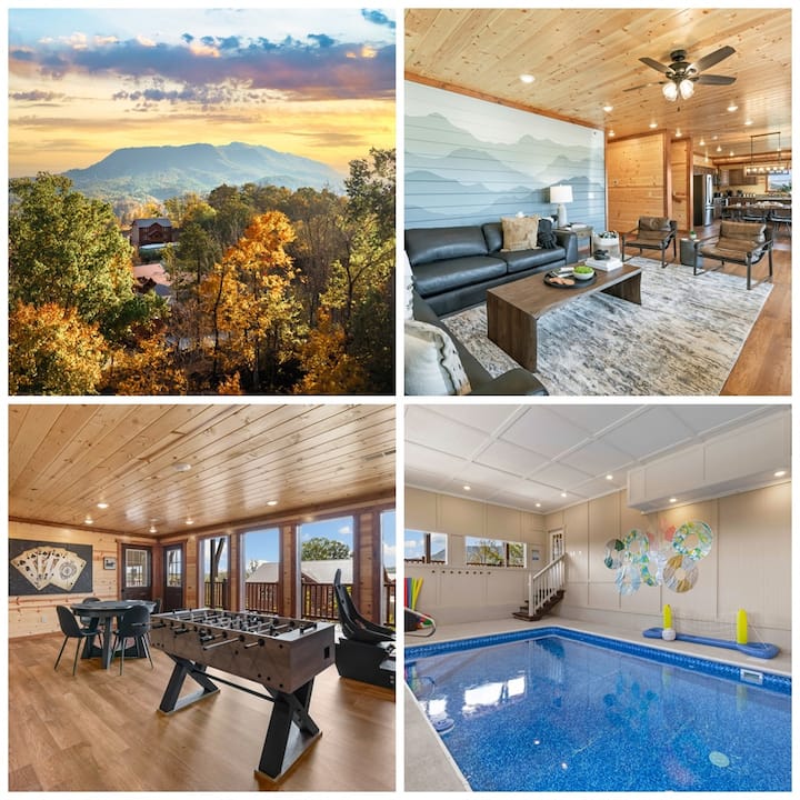 Brand New 6br ~ Views Theater & Indoor Pool - Sevierville, TN
