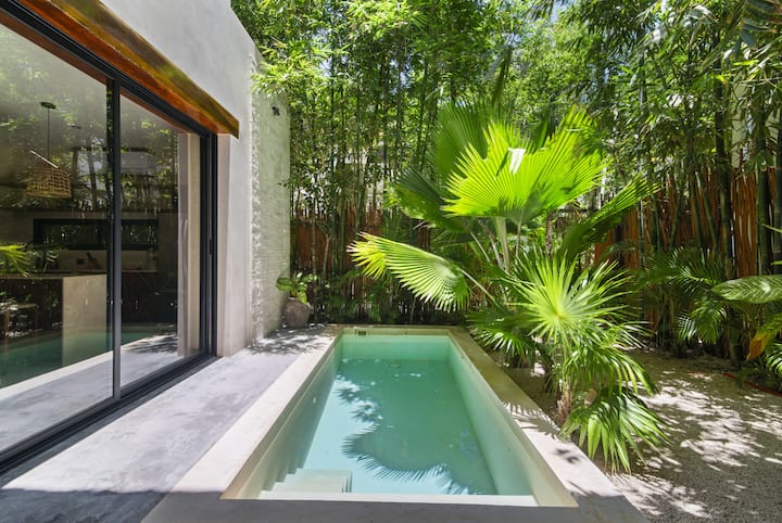 Luxury 2br Jungle Retreat With Private Pools - Tulum