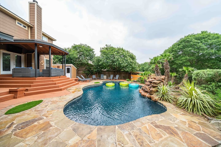 Pool, Games & Bbq | Luxury Texas Home - サン・アントニオ, TX
