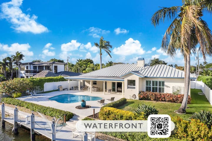 Villa Sunset - Elegant Waterfront 4bdr W/ Heated P - Boca Raton, FL