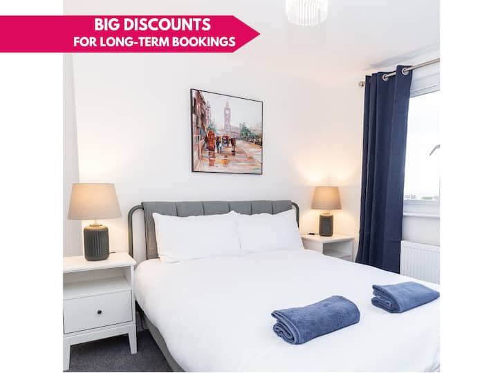 Coastal Charm 1br Flat Near The Sea Street Parking - Hastings