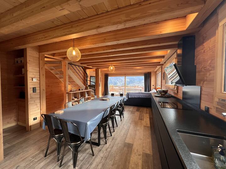 Semi-detached Chalet Near The Slopes With Sauna - Fontcouverte-la-Toussuire