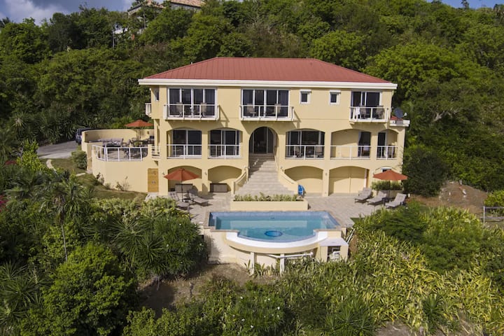 Private Oceanfront With Beach Access: Siren's Song - U.S. Virgin Islands