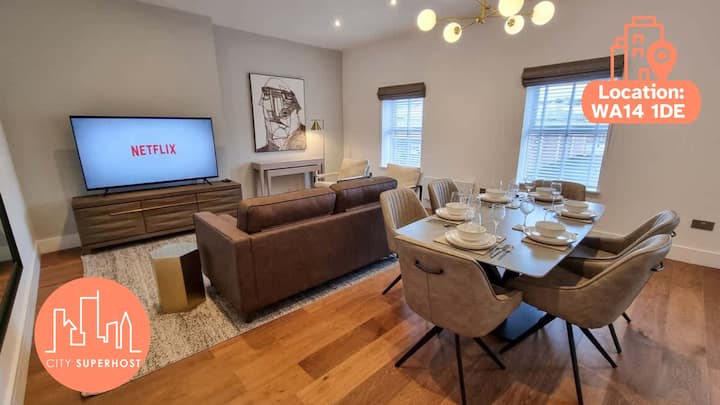 City Superhost Luxury Altrincham Apartment - Altrincham