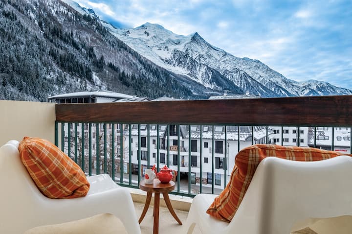 Bel Appartement Avec Balcon Vue Mont-blanc - Chamonix-Mont-Blanc