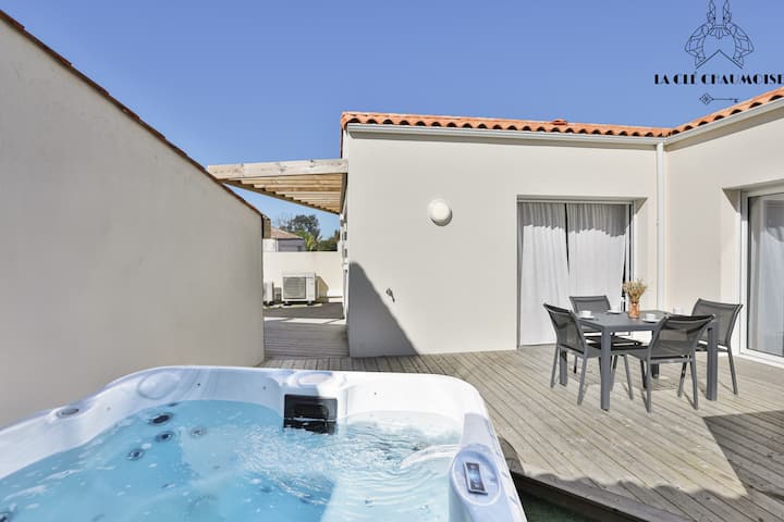 Héron- Maison Avec Jacuzzi Privatif 4pers - Olonne-sur-Mer