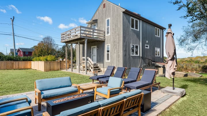 4br/2ba: Gas Fire Pit, Close To Beach, Gas Bbq - Montauk, NY