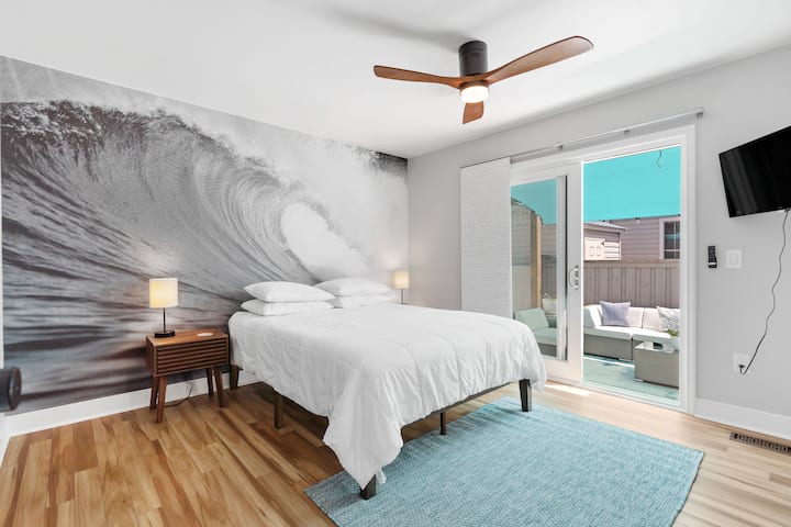 Cb Surf Cottage: 3 Br. 2 Bath Duplex With - Carolina Beach, NC