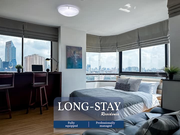 Luxurious Oriental 85sqm︱ultra Fast Wifi︱sathorn - Bangkok