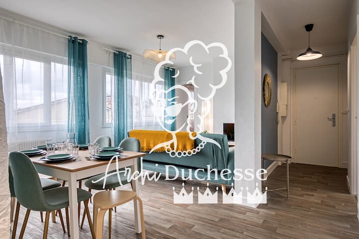La Suite Des 3 Tours Spacieux 3 Chambres - Rouen