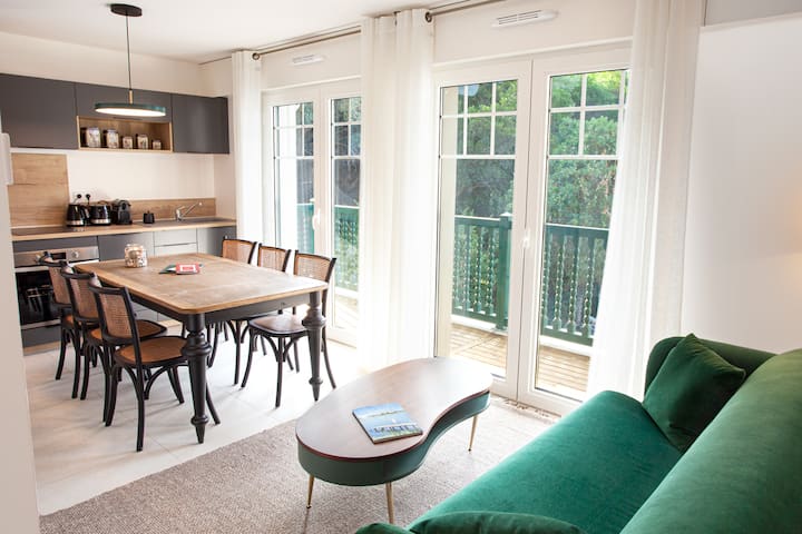 Tourlinguet-vue Bassin - Appartement 4-6 Pers - Cap Ferret