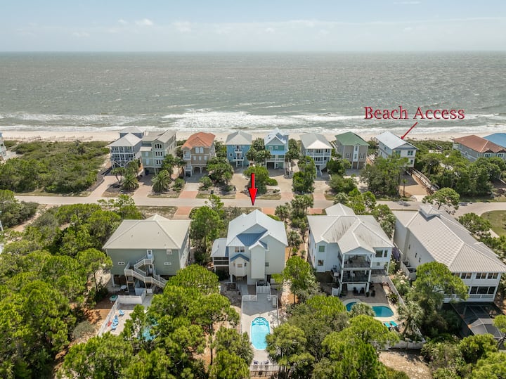 Pet Friendly- St George Island Sleeps 16- Pool Mar - Apalachicola, FL