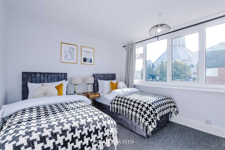 20%off| Liverpool Centre | Business & Family Stays - 리버풀
