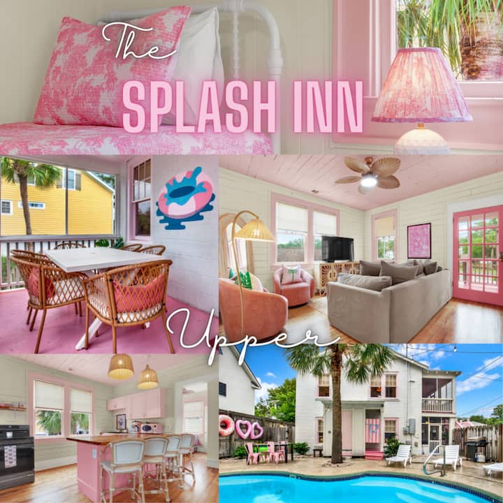 Splash Inn Upper Unit | Privatepool, Walk To Beach - Mid Beach, GA