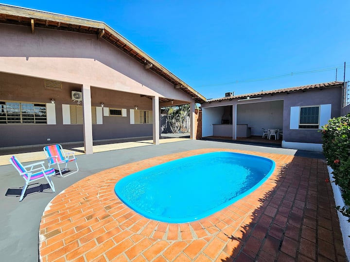 Casa Com Piscina E Churrasq Prox Paraguai Itaipu - Foz do Iguaçu