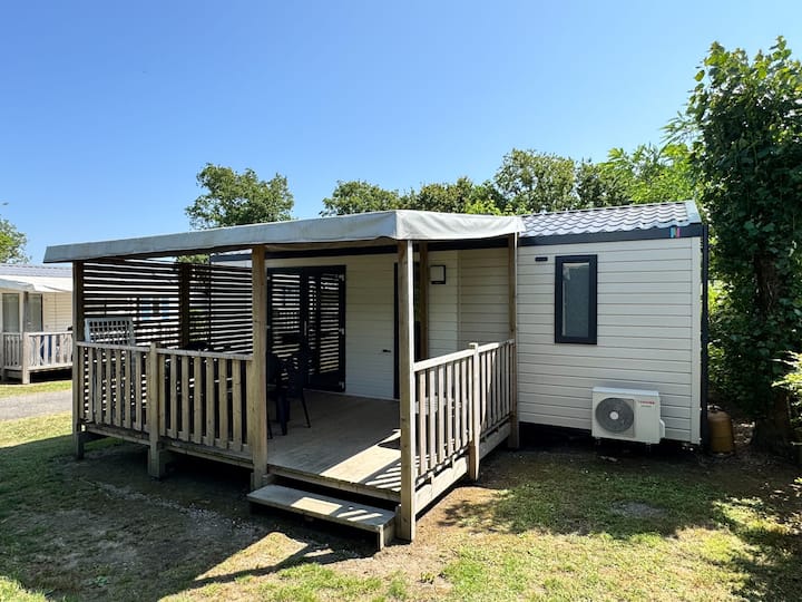 Mobil Home Authentique 3 Pièces 4 Personnes Clima - La Bernerie-en-Retz