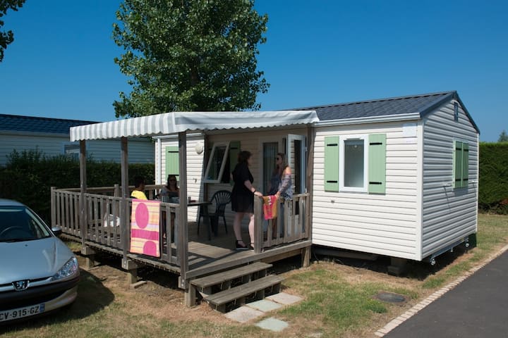 Mobil Home Authentique 3 Pièces 4 Personnes Clima - La Bernerie-en-Retz