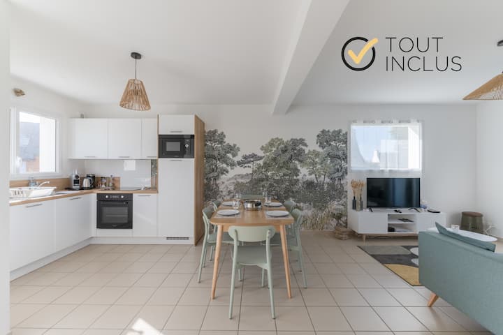 Annexe 19 - Charmante Maison à 300m De La Mer - Porspoder