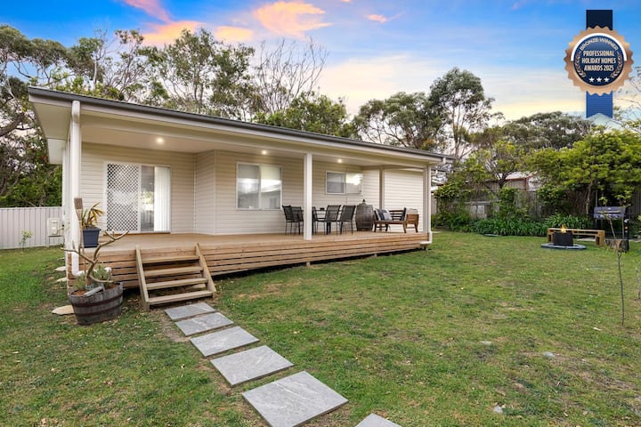 This Is Livin' - Fire Pit - 3 Mins Walk To Beach - Culburra Beach