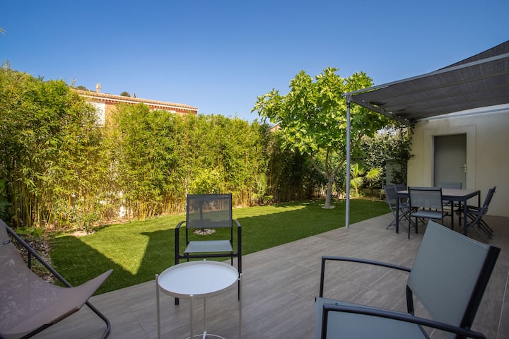 Maison Lumineuse Avec Jardin Proche De La Mer - Hyères