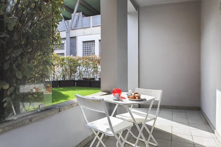 Central Appartement Avec Jardin (Maraini G.) - Lugano