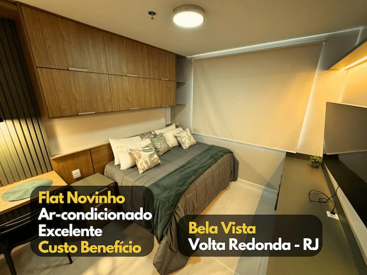 Lindo Flat1 Moderno Ar Bela Vista Volta Redonda - Volta Redonda