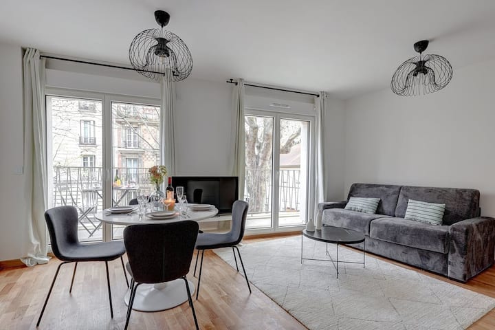 Tbs 197 - Appartement Lumineux Avec Terrasse - Paris Expo - Porte de Versailles
