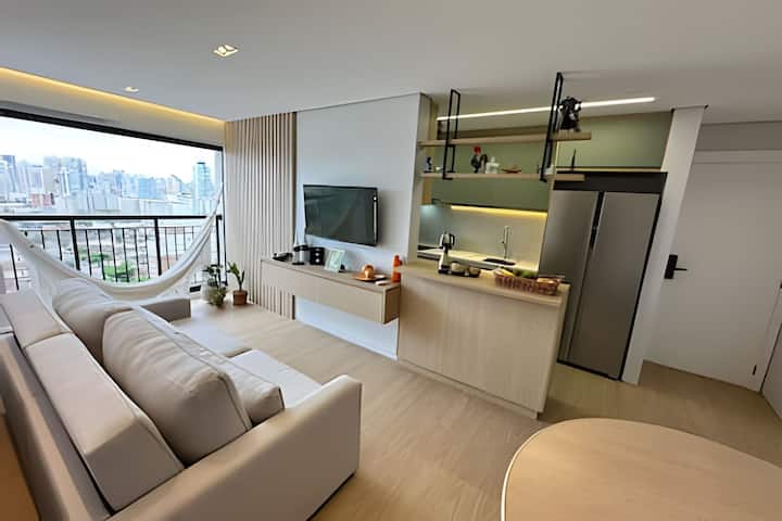 2 Quartos Em Condomínio Resort -Incluso Ar Condici - Santos