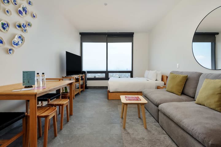 W* | Gleaming Loft W/ Perfect View In Cuauhtémoc - Mexico City