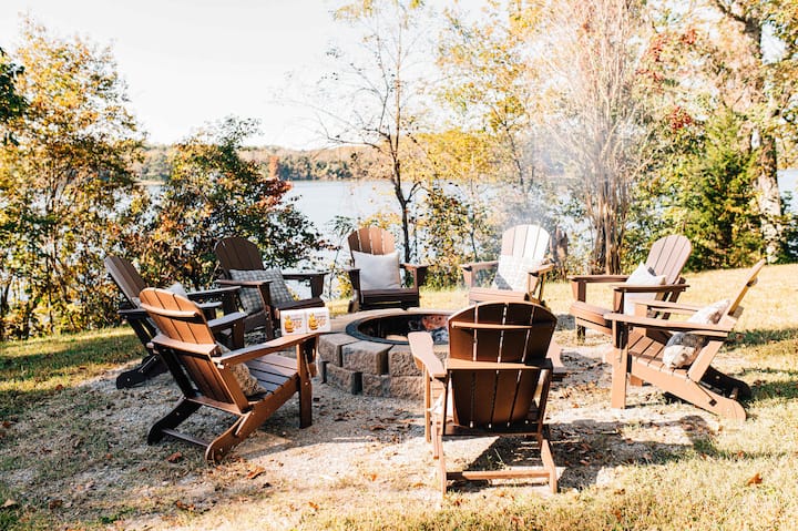 Stunning Waterfront On Bluff With Sauna, Firepit! - Saluda, VA