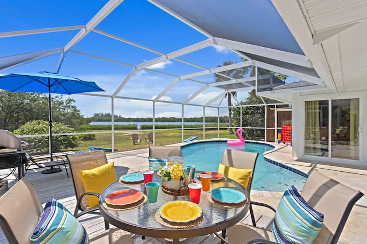 New! Amazing Htd Pool W/ Bay Views! 7 Min To Beach - Bradenton, FL