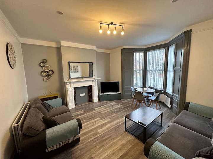 2 Bedroom Flat - Contractor/leisure - Free Parking - Newcastle upon Tyne