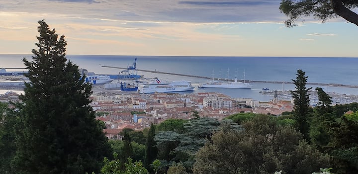 Villa Vue Mer Exceptionnelle à Sète, Mont St Clair - Sète