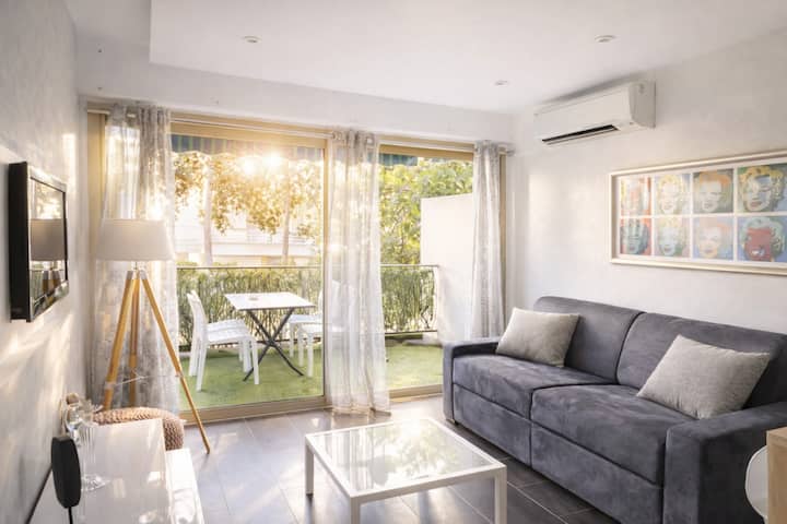 Le Palm - Croisette - Plage - Casino - Wifi - Cannes