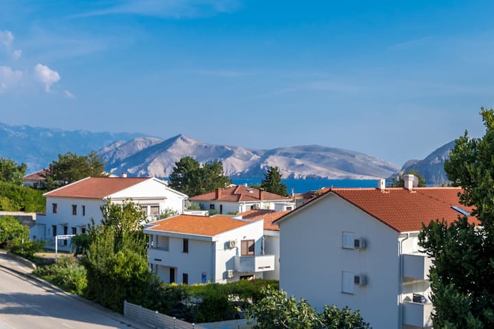 Apartments Jeka With Sea View - Apartment Jeka 2.f - Baška