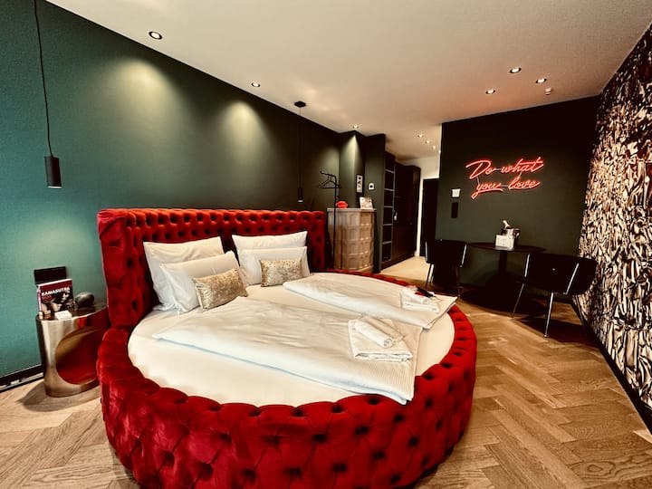Red Velvet Appartement|balkon|fluss- & Bergblick - Altaussee